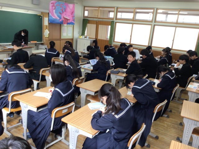 武豊町立武豊中学校 | 今日の「白陵健児」 | 3学期のスタートです！